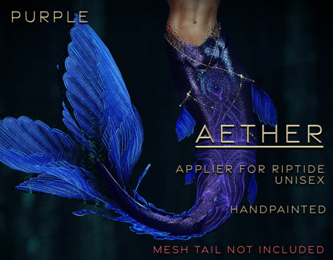 Second Life Marketplace - [AURO] : Te Moana - Aether - PURPLE [RIPTIDE] (add)